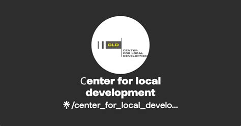 Сenter For Local Development Instagram Facebook Linktree