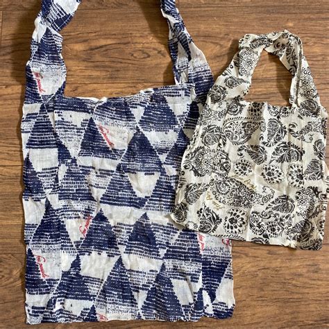Free People Reusable Fabric Shopping Boho Bag Tote Gem