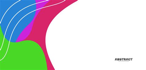 Abstract Wave Shape Colorful Flat Background 11012225 Vector Art At