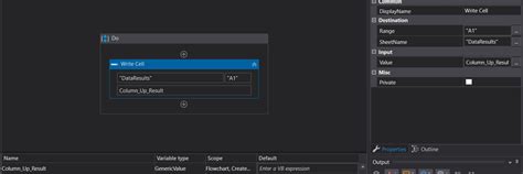 write range range does not exist when using a for adding a formula help uipath