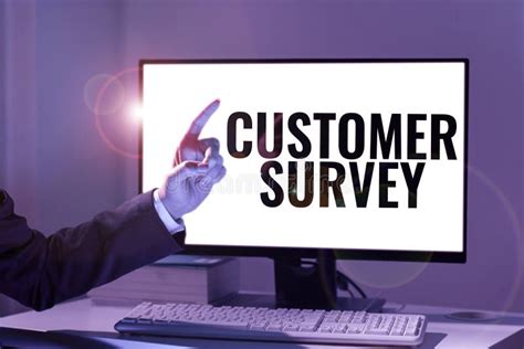 Handwriting Text Customer Survey Conceptual Photo Source To Obtain Information About Consumer
