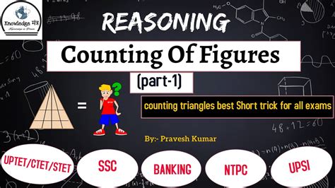 Reasoning Counting Of Figures Part 1 Best Trick For Counting Figures Triangles Counting