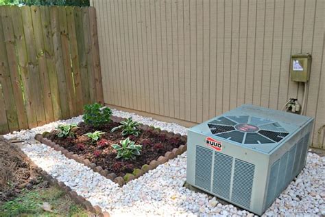 How To Hide An Air Conditioner Unit Ugly Duckling House