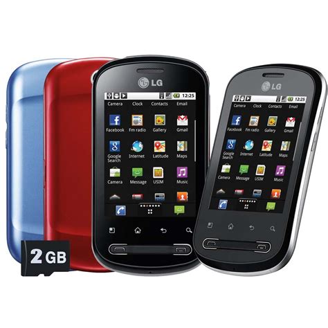 Celular Desbloqueado Claro Lg Optimus P Prata Preto Android C C M Mp Wi Fi Gps Fm Mp