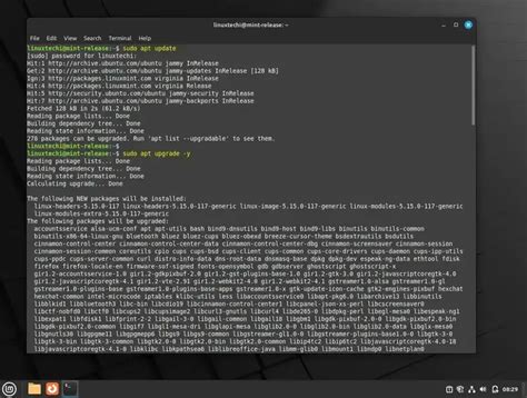 Linux Mint 如何将 Linux Mint 21 升级到 Linux Mint 22 ？ 软件简史 Segmentfault 思否