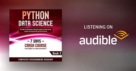 python data science audiobook free with trial