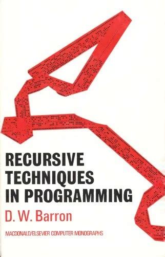 خرید و قیمت دانلود کتاب recursive techniques in programming first ترب