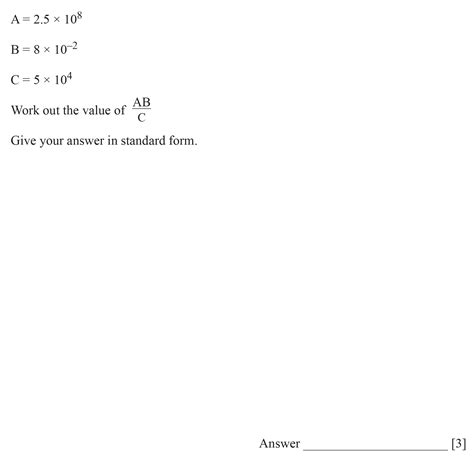 M8 Non Calculator Ccea