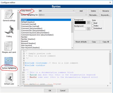 Codeblocks设置背景主题 Csdn博客