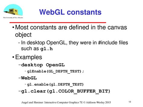 Introduction To Computer Graphics With Webgl Ppt Download