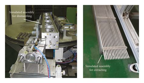 Disassembling Unit Process Test A Simulated Assemblies B
