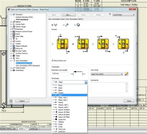 Section Arrows Autodesk Inventor Autocad Forums