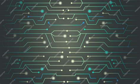 Premium Vector Abstract Technology Connection Line Background Cyber Circuit Digital Data Wallpaper