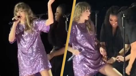 Taylor Swift Praised Over Impressive Handling Of Wardrobe Malfunction