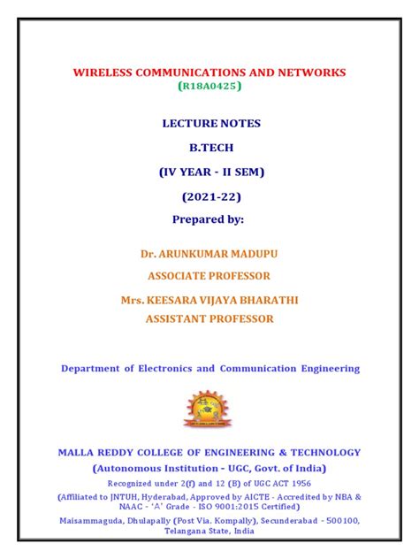 Wireless Communications And Networks Pdf Pdf Cellular Network Duplex Telecommunications