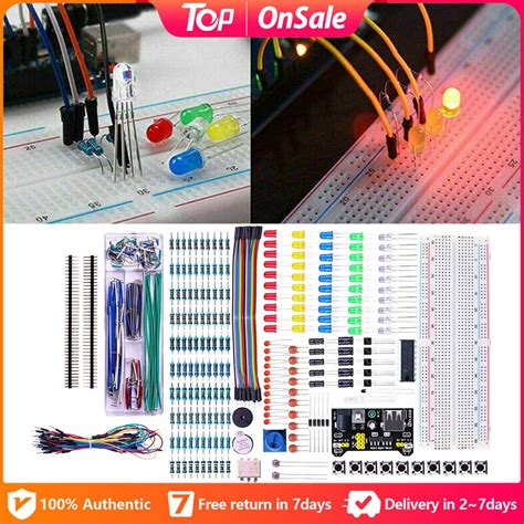830 Breadboard Set Tie Points Breadboard Set Electronic Component Basic