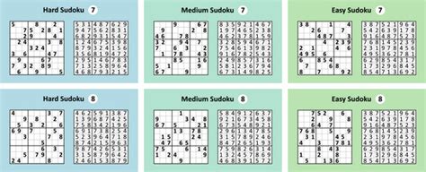 Sudoku Game With Answers Medium Complexity Vector Image