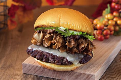 シェイクシャックにオータムマイタケバーガースペシャルメニューとして限定販売 はまこれ横浜