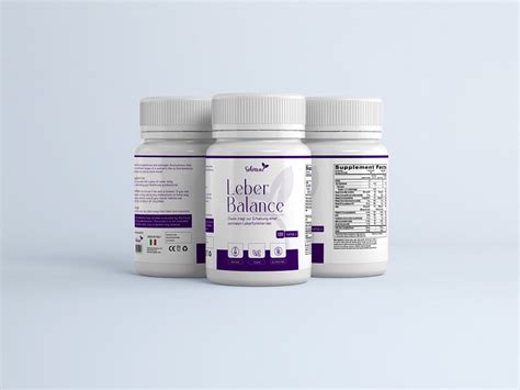 Liver Balance Supplement Label Design By Sakil Mahmud On Dribbble
