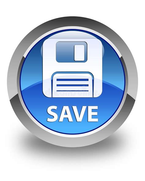 Save Icon Png Blue