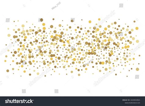 Gold Glitter Confetti Great Design Any Stock Vector Royalty Free