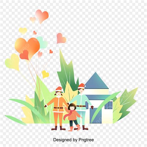 청신 하트 일러스트 가정 섭화 배경 청신 배려 하트 Png 일러스트 및 Psd 이미지 무료 다운로드 Pngtree