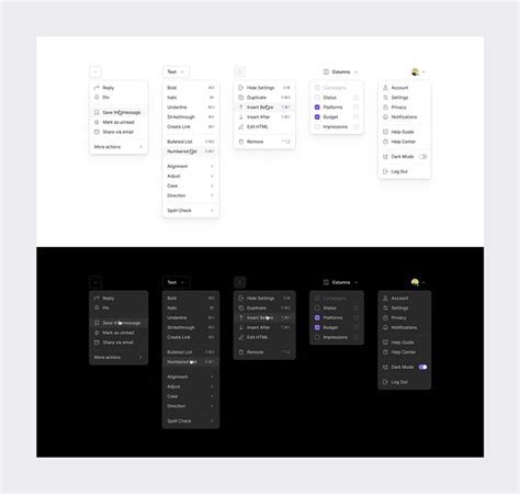 Dropdowns By Orman Clark On Dribbble
