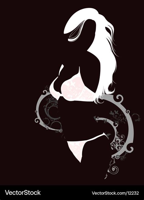 Sexy Girl Royalty Free Vector Image Vectorstock