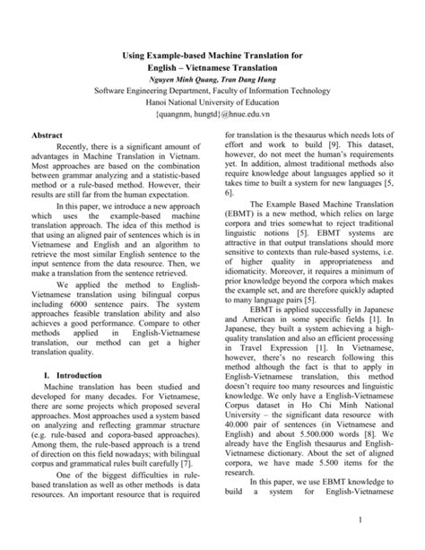 Using Example Based Translation Machine Retrieval