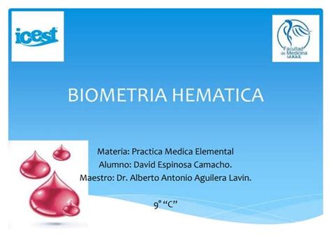 Biometría Hemática Ppt