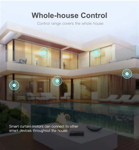 Tuya Smart WiFi ZigBee Motorized Curtain DIY Electric Curtain Track SIXIN Smart