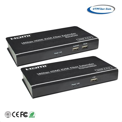 4k Hdmi 20 Kvm Usb Over Fiber Optic Extender 4k Hdmi Fiber Optic Extender And Hdmi Optical