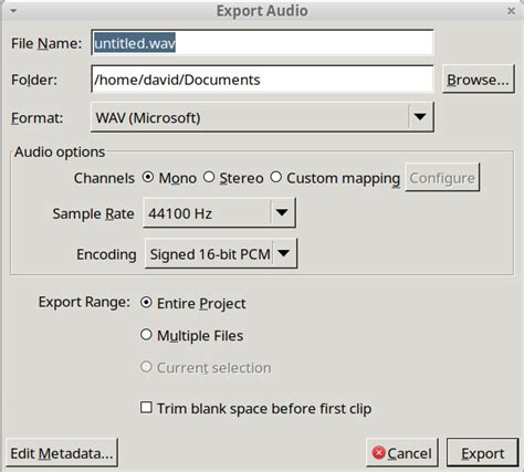 Windows New Export Dialog Initial Focus Is Not The First Control