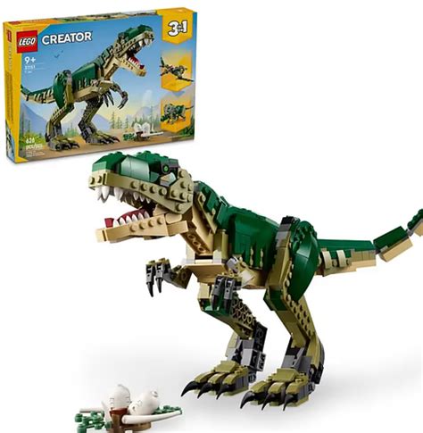 Конструктор Лего Креатор 3 в 1 Динозавр Ті-рекс Lego Creator 3in1 T ...