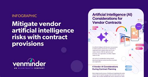 Artificial Intelligence Ai Considerations For Vendor Contracts