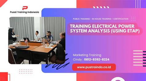 pelatihan electrical power system analysis pusat training indonesia