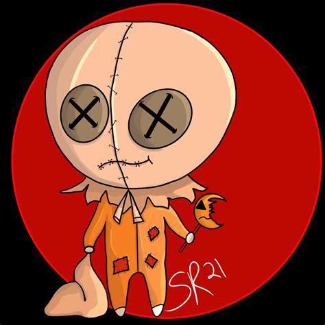 My Cartoon Digital Drawing Of Sam From Trick R Treat Rhalloween