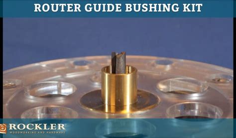 How To Use Router Template Guide Bushings Rockler Router Guide Bushing Kit Youtube Williamson