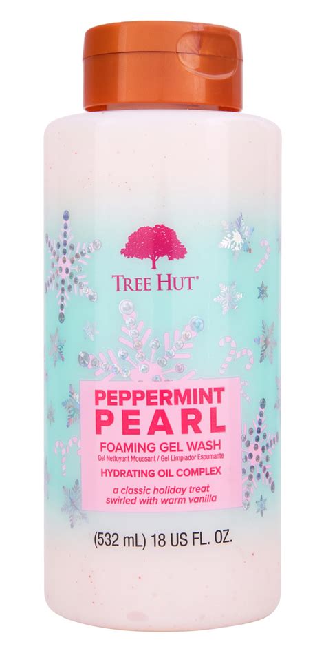 Amazon Com Tree Hut Peppermint Pearl Foaming Gel Wash Cleanse Soothe Skin Without Stripping