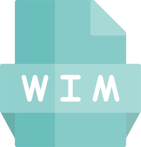 Wim File Format Icon Vector Art At Vecteezy