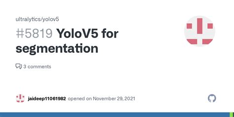 Yolov5 For Segmentation · Issue 5819 · Ultralyticsyolov5 · Github