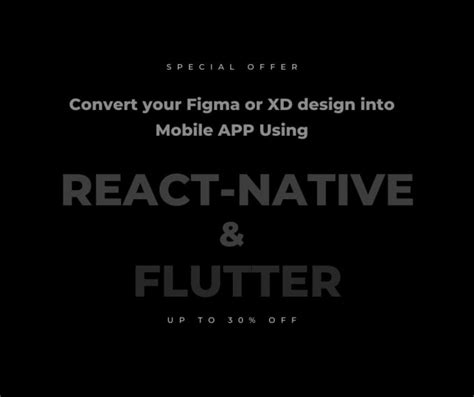 Convert Figma Xd Design Into Modern Mobile App Using React Native Or