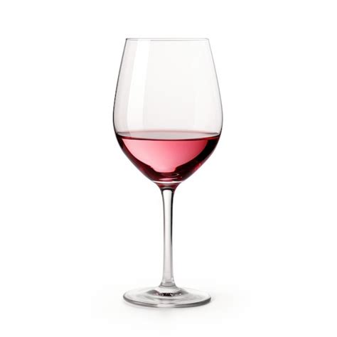 Premium Photo Wine Glass Isolated On White