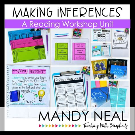 Making Inferences Reading Workshop Unit Printable
