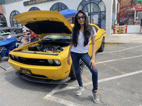 Kandys Kisses Fetish Network On Twitter Hottie Vivaathenax At A Car Show In Sandiego
