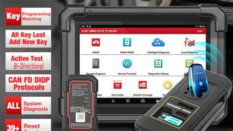 What Is Launch X IMMO Elite Key Programmer Obdscanner Info