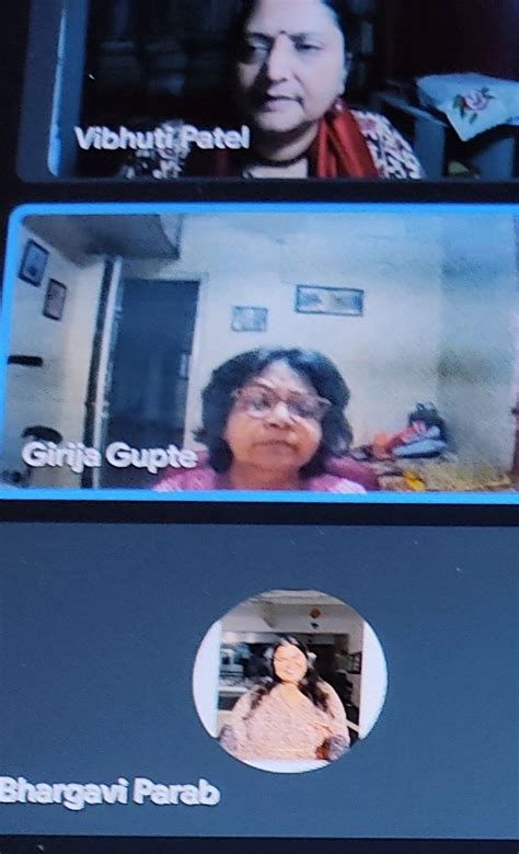 Vibhuti Patel On Linkedin Conducted A 2 Hour Session On Gender And