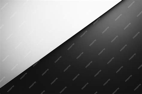 Diagonal Split Of White And Black Textured Surfaces Premium Ai
