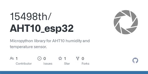 Github Th Aht Esp Micropython Library For Aht Humidity And Temperature Sensor