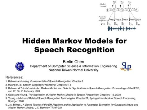 Ppt Speech Recognition And Hidden Markov Models Powerpoint Presentation Id 3657855